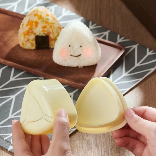 2PCS DIY Sushi Mold Onigiri Rice Ball Food Press Triangular Sushi Maker ...