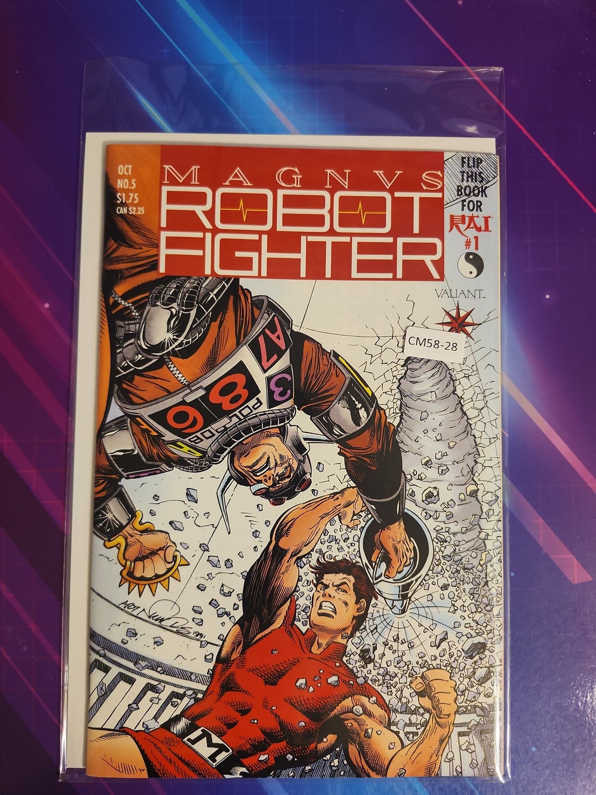 MAGNUS ROBOT FIGHTER #5 VOL. 2 HIGH GRADE 1ST APP VALIANT ENTERTAINMENT ...