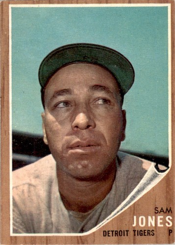 1962 Topps Baseball Sam Jones (A) Detroit Tigers #92 | eBay