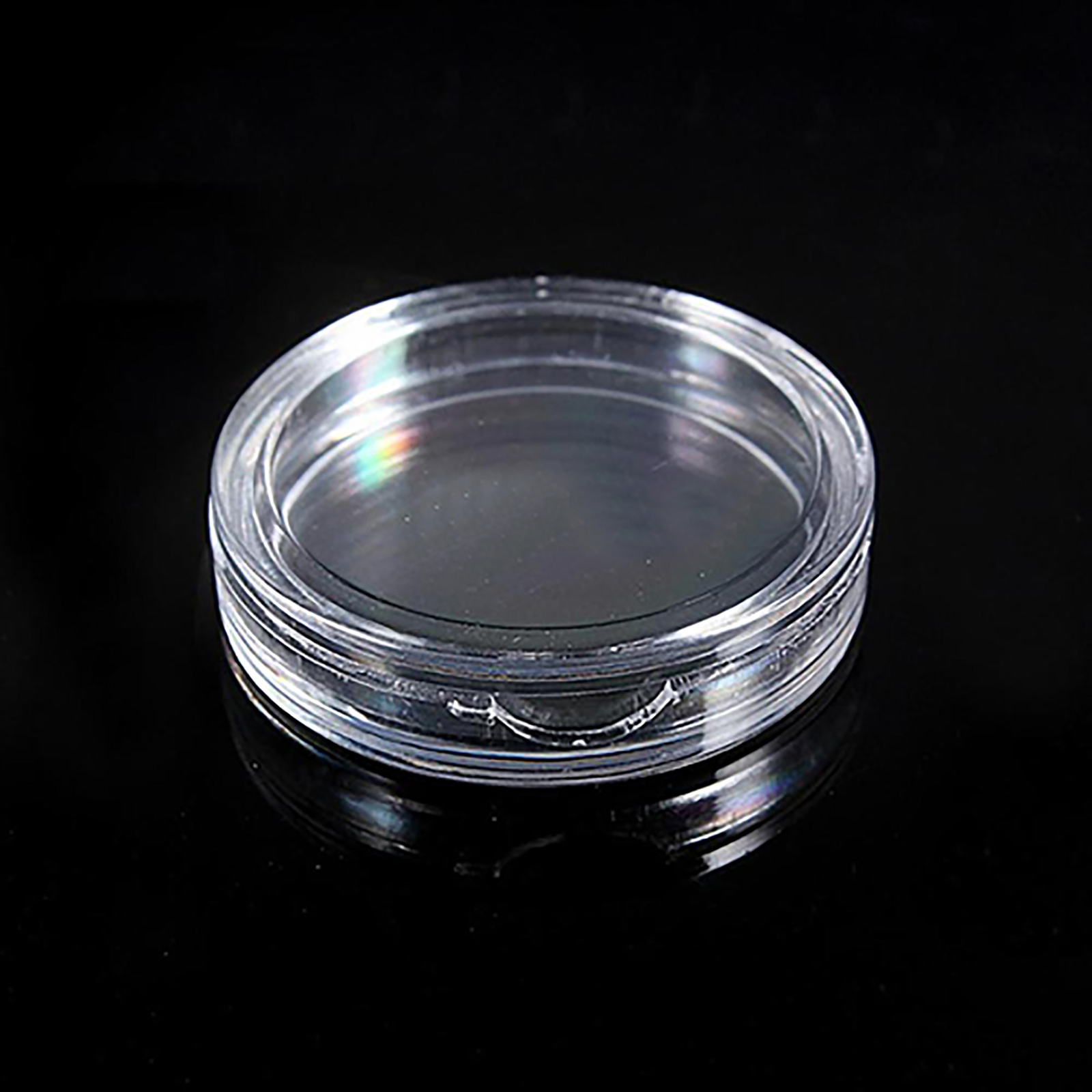 10pcs Coin Holder Clear Scratch-resistant Transparent Coin Capsule Box ...