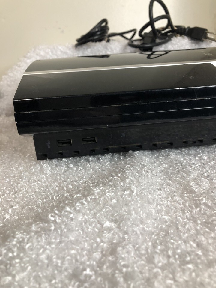 Sony PlayStation 3 80GB PS3 Fat CECHK01 TESTED No Controller Read ...