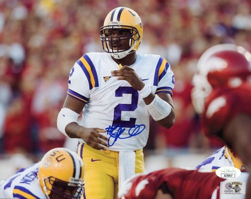 JaMarcus Russell Signed LSU Tigers NCAA Football 8 x 10 Photo w/ COA | eBay