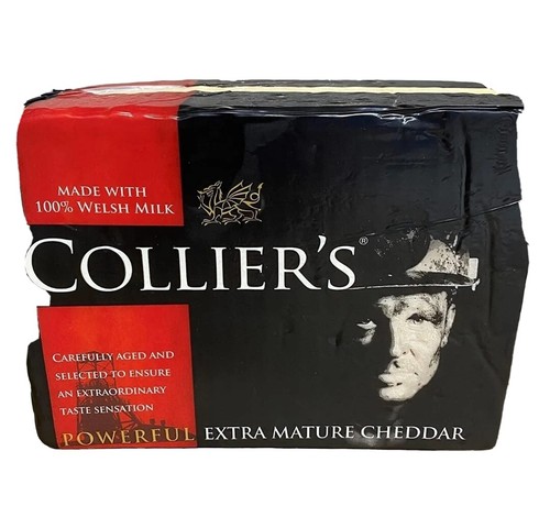 Collier’s Powerful Welsh Cheddar Cheese Approx 1.2kg | eBay