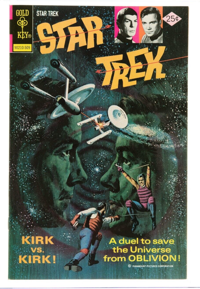 🔥 STAR TREK #33 GOLD KEY Comics 1975 CGC 9.6 NM+ CAPTAIN KIRK SPOCK ...