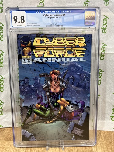 CYBERFORCE ANNUAL #1 - CGC 9.8 - SILVESTRI & HEISLER STORY - FINCH & SOWD ART | eBay