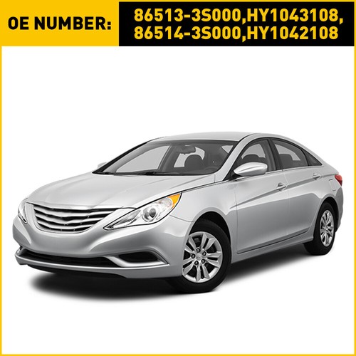 Bumper Bracket Front Left & Right Side Fit For 2011-2015 Hyundai Sonata ...