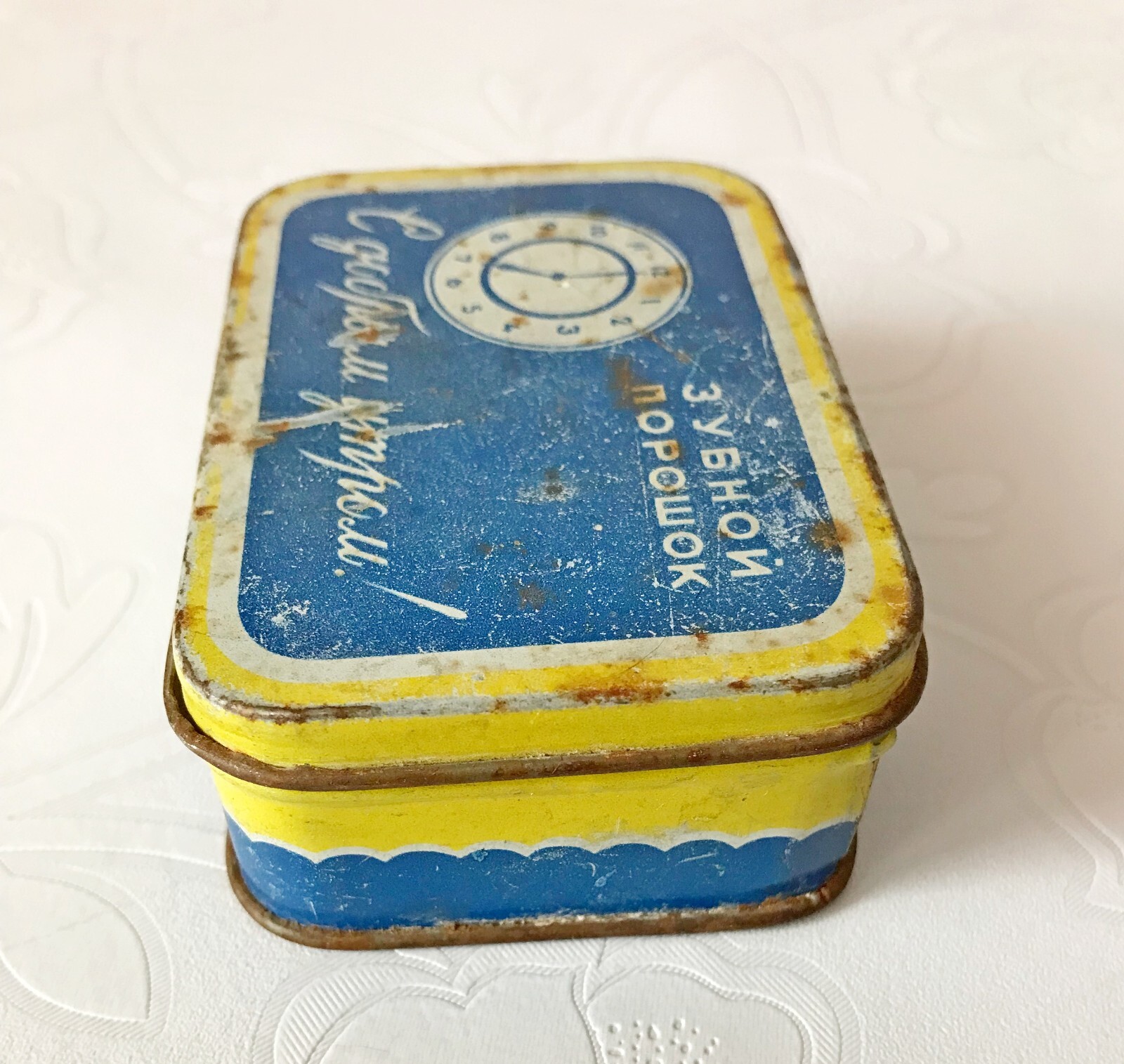 Soviet Tin Box dentifrice - USSR Vintage | eBay