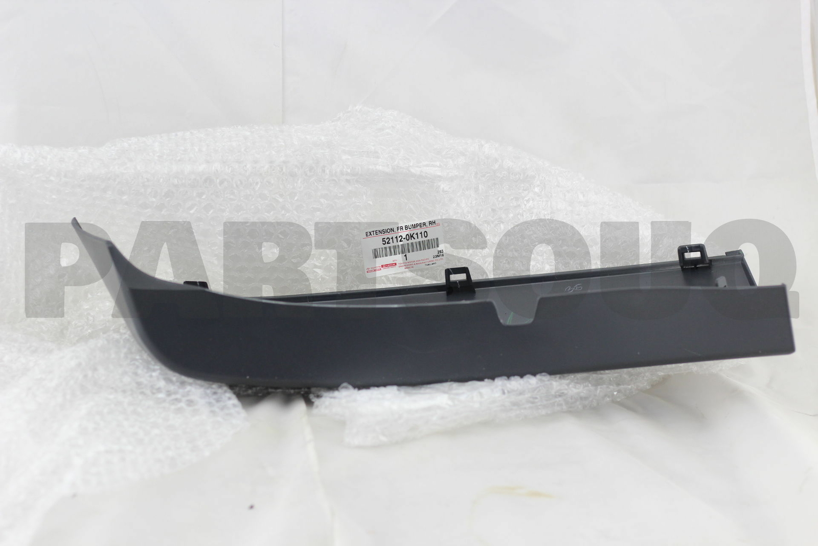 521120K110 Genuine Toyota EXTENSION, FRONT BUMPER, RH 52112-0K110 | eBay