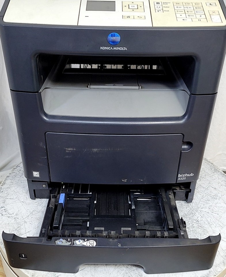 KONICA MINOLTA bizhub 3320 Multifunction Printer 80K Pages SEE NOTES | eBay