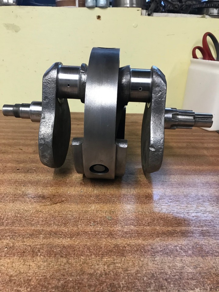 TRIUMPH UNIT T120 TR6 CRANKSHAFT ON std TROPHY BONNEVILLE | eBay UK