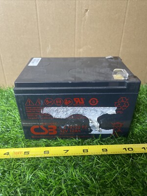 NEW CSB 12v 12Ah Sealed Lead Acid Battery GP12120 F2/0.25" Terminals | eBay
