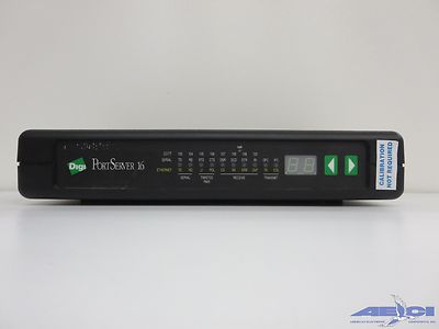 DIGI PORTSERVER/16 RJ45 50000260-02 - No A/C/ Adapter | eBay