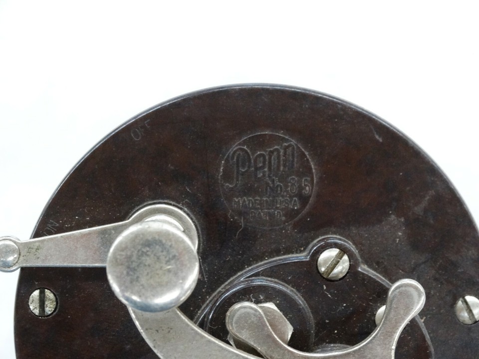 VINTAGE PENN Reel No. 85 Saltwater Fishing Reel Made in USA | eBay