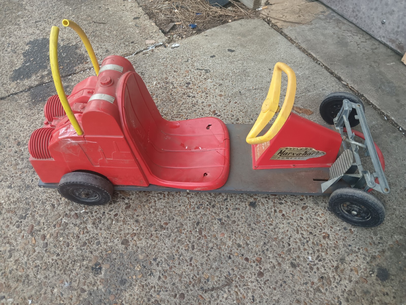 1960's Vintage Marx-A-kart Battery Powered Go Cart | eBay