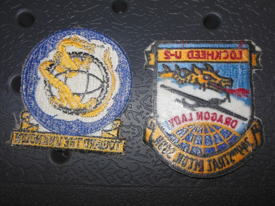 Original 349th SRS U-2 Dragon Lady "Toward the unknown" patch lot | eBay