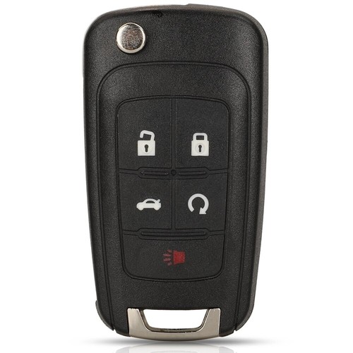 Holden Commodore VF 5 Button Remote Flip Key Shell Case LOGO HOLLOW ...
