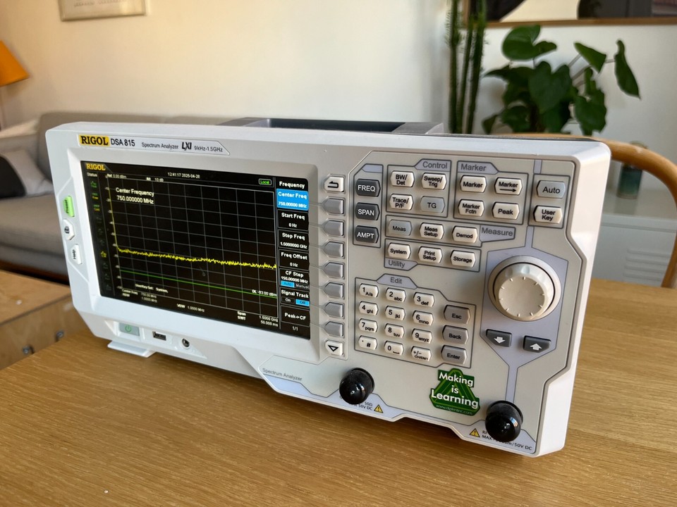 RIGOL DSA815-TG Tracking Generator Spectrum Analyzer 696738160279| eBay