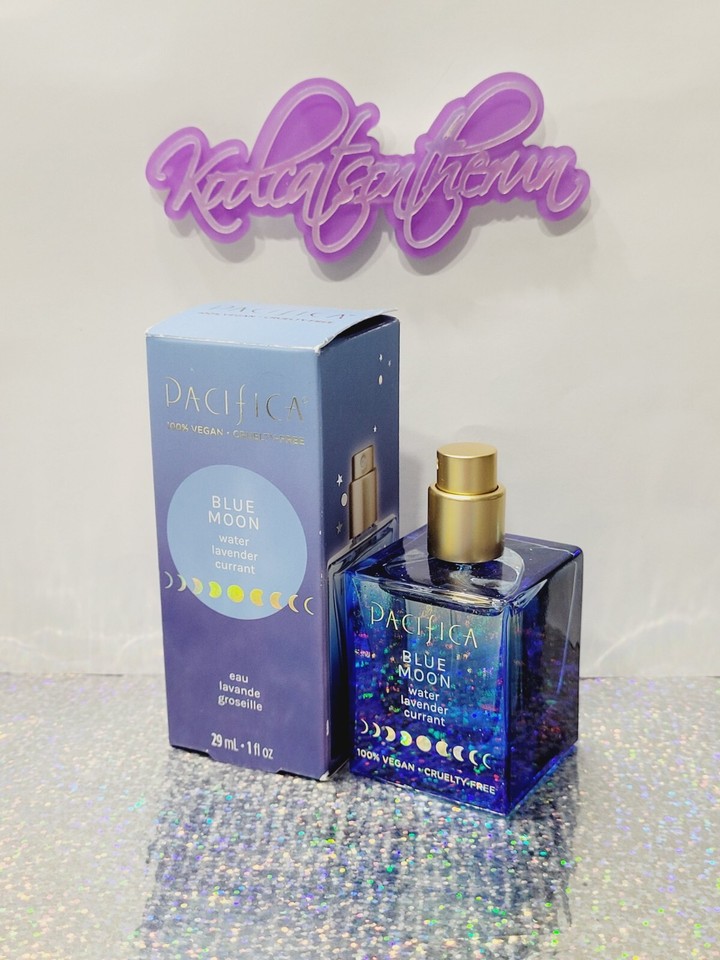 Pacifica BLUE MOON Micro-Batch Perfume 1.0 oz / 29 ml Fragrance Spray ...
