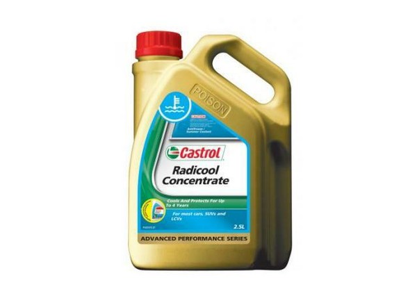 CASTROL Radicool Concentrate 2.5L Antifreeze Antiboil Coolant for sale ...