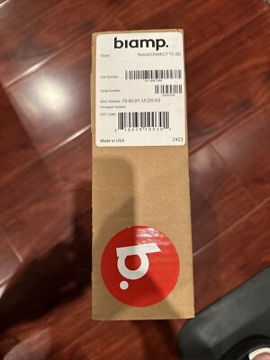 Biamp TesiraConnect #TC-5D (New In Box) | eBay