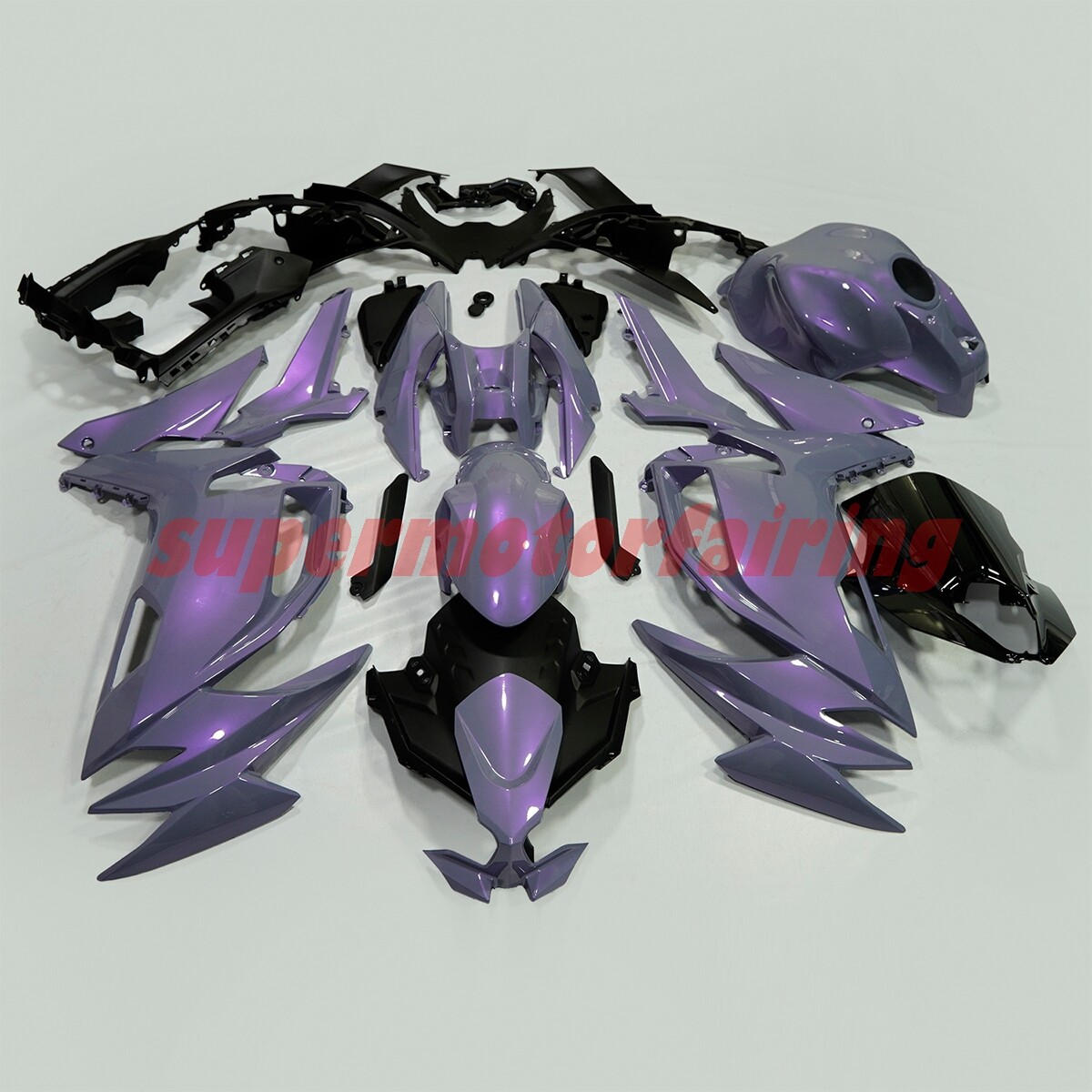 For Kawasaki Ninja 650 2020-2025 EX650 Chameleon Gray Dazz Purple ...