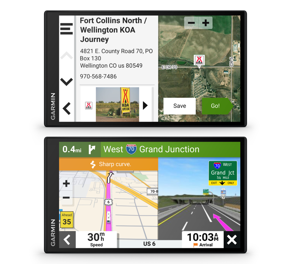Garmin RV 795 GPS Navigator, Large Easy-to-Read 7 in with Power Pack | eBay