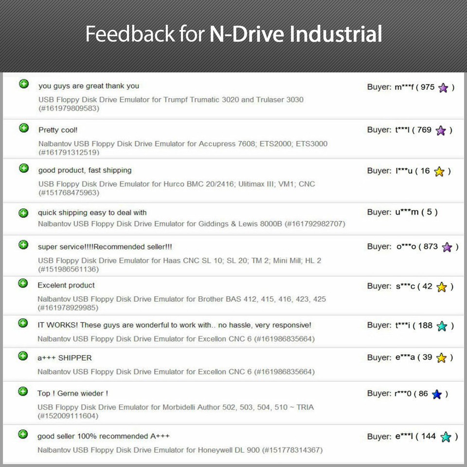 USB Floppy Disk Drive Emulator N-Drive Industrial for Engel CC100 ...