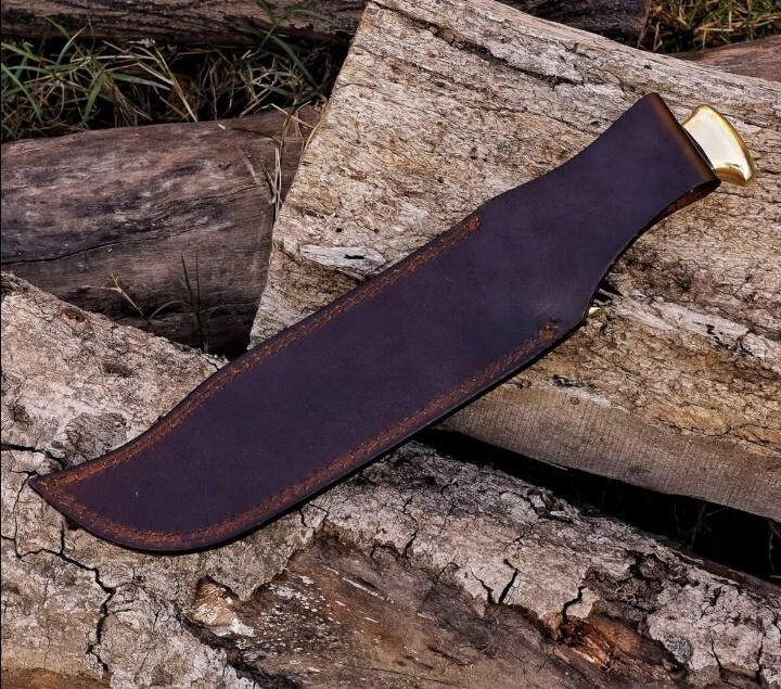 The Outback Bowie Knife Handmade Crocodile Dundee Bowie knife With High ...