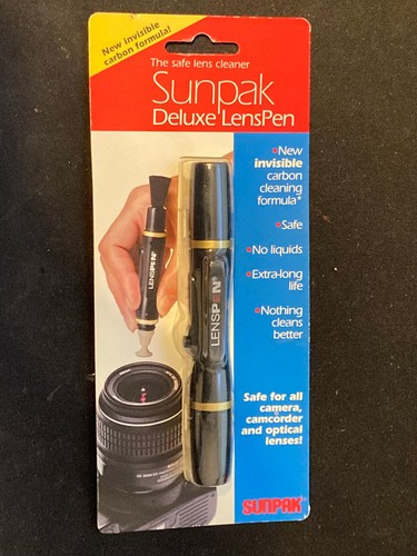 Sunpak Camera Camcorder Lens Cleaner Optical Lenses LensPen Carbon ...