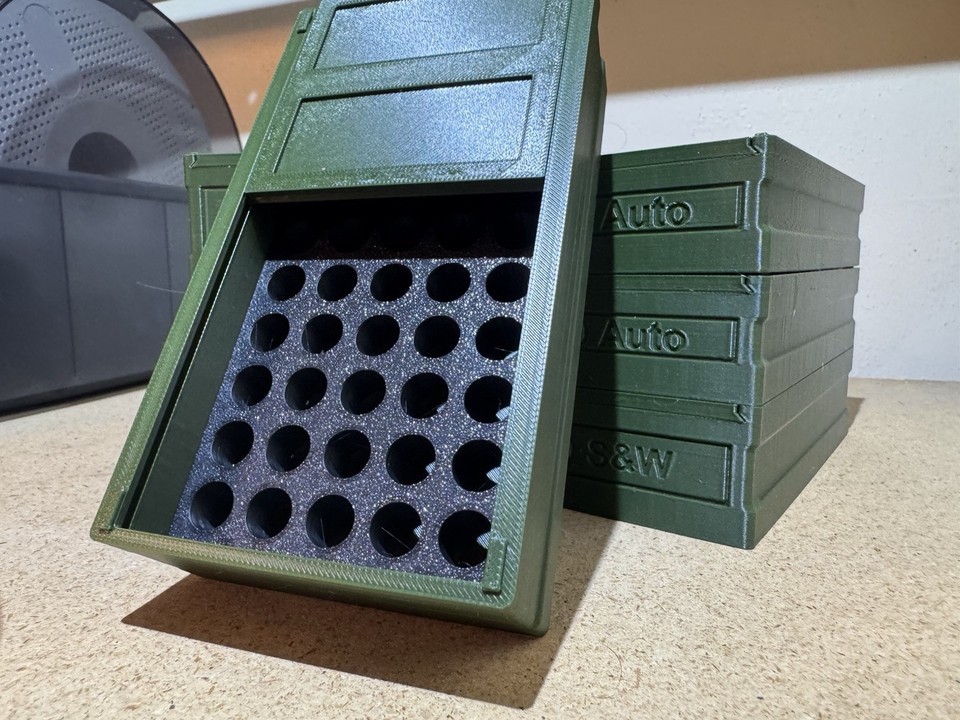 3D Printed Ammo Boxes 40 , 50, and 200 Round Boxes | eBay