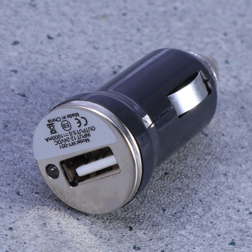 Universal USB Port Car Charger Adapter (Black) | eBay Australia