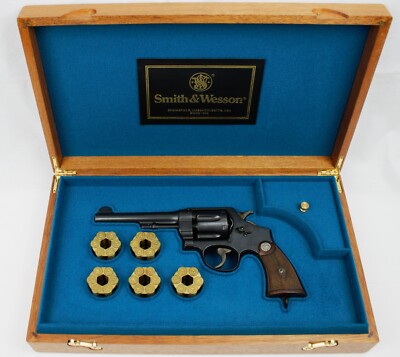 REVOLVER PRESENTATION CUSTOM DISPLAY CASE BOX for SMITH & WESSON m1917 ...