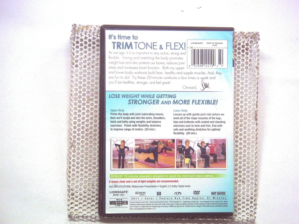 Jane Fonda: Prime Time - Trim, Tone & Flex [DVD] [2011] 31398144199| eBay
