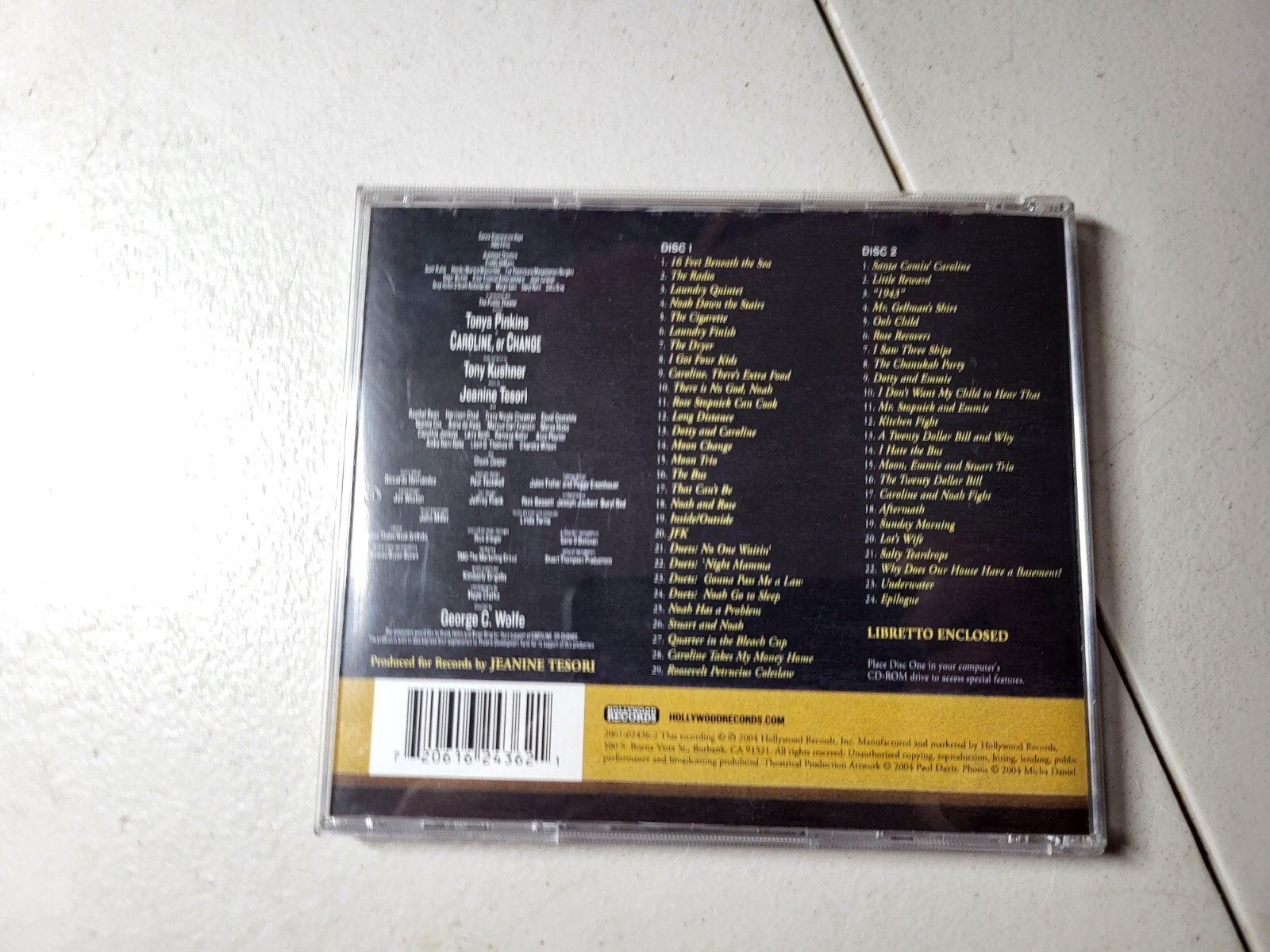 Caroline, or Change (2004 Original Broadway Cast Recording) 2 CD Set ...