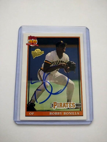 2004 (PIRATES) Topps All-Time Fan Favorites #92 Bobby Bonilla IP AUTO ...