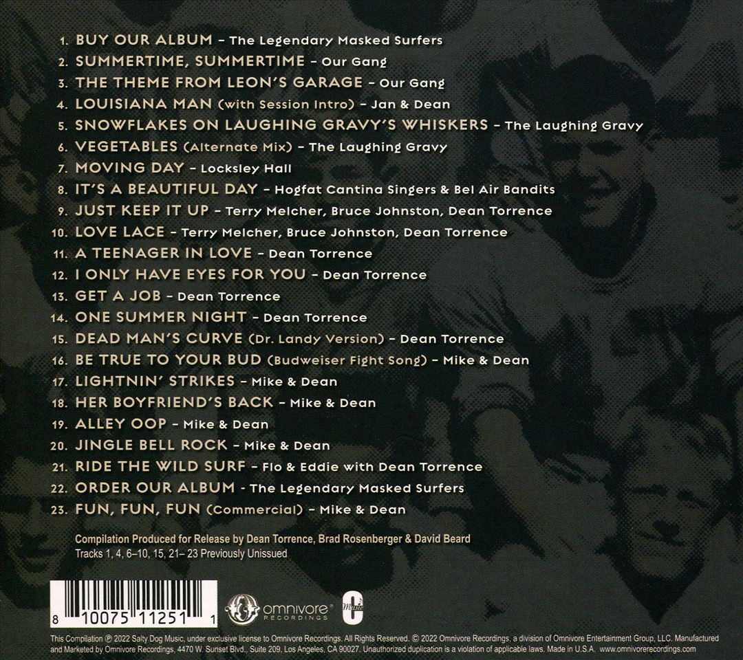 The Teammates: Twenty Years of Making Music 1965-1985 by Torrence, Dean ...