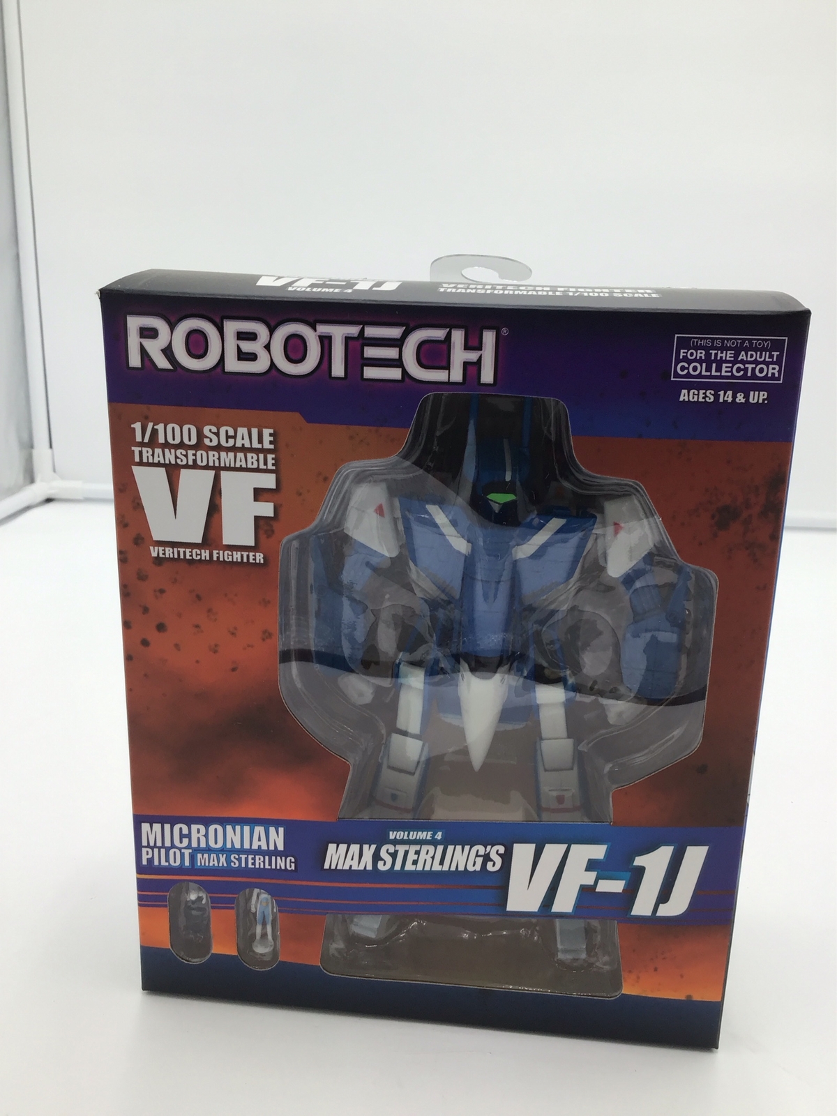 Robotech Macross Transformable 1/100 Scale Veritechs With Pilots - New MIB