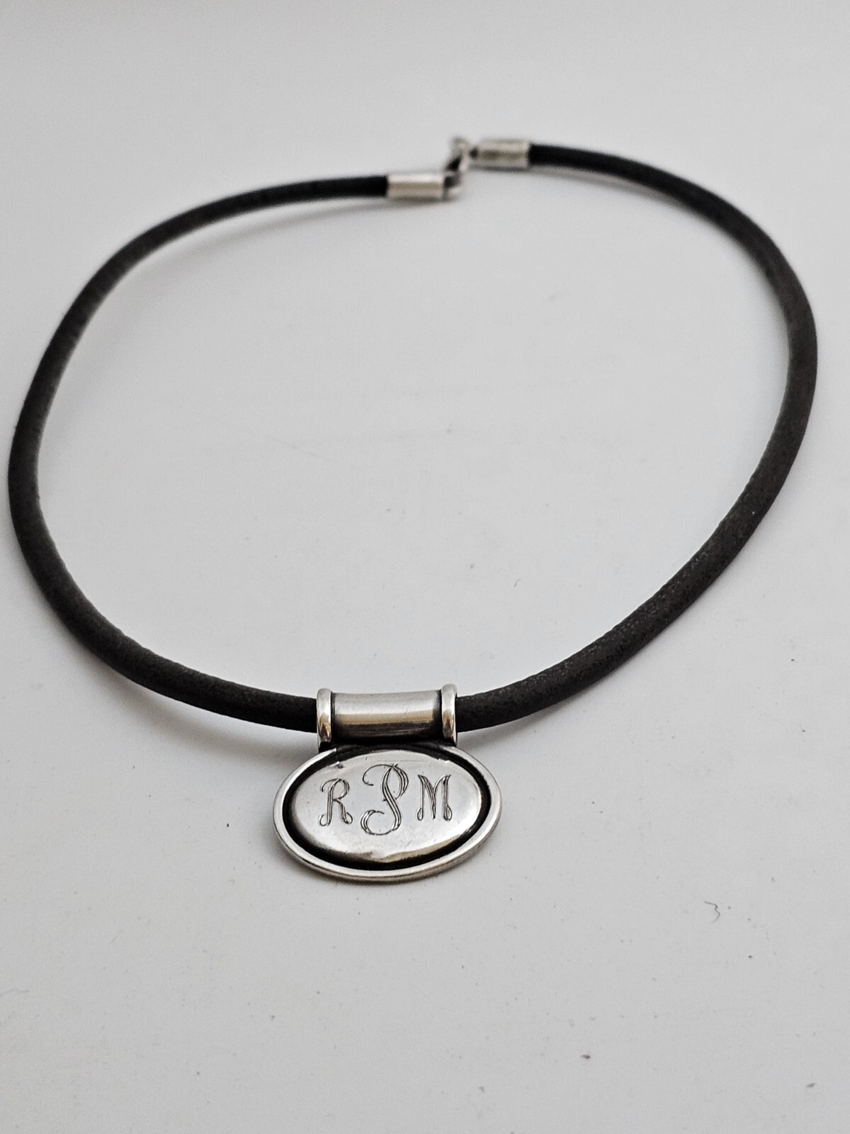 Retired James Avery Engraved Letters RPM Pendant Lea… - Gem