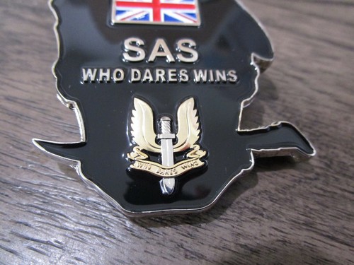 British Army Special Air Service Who Dares Wins Skull SAS Challenge ...
