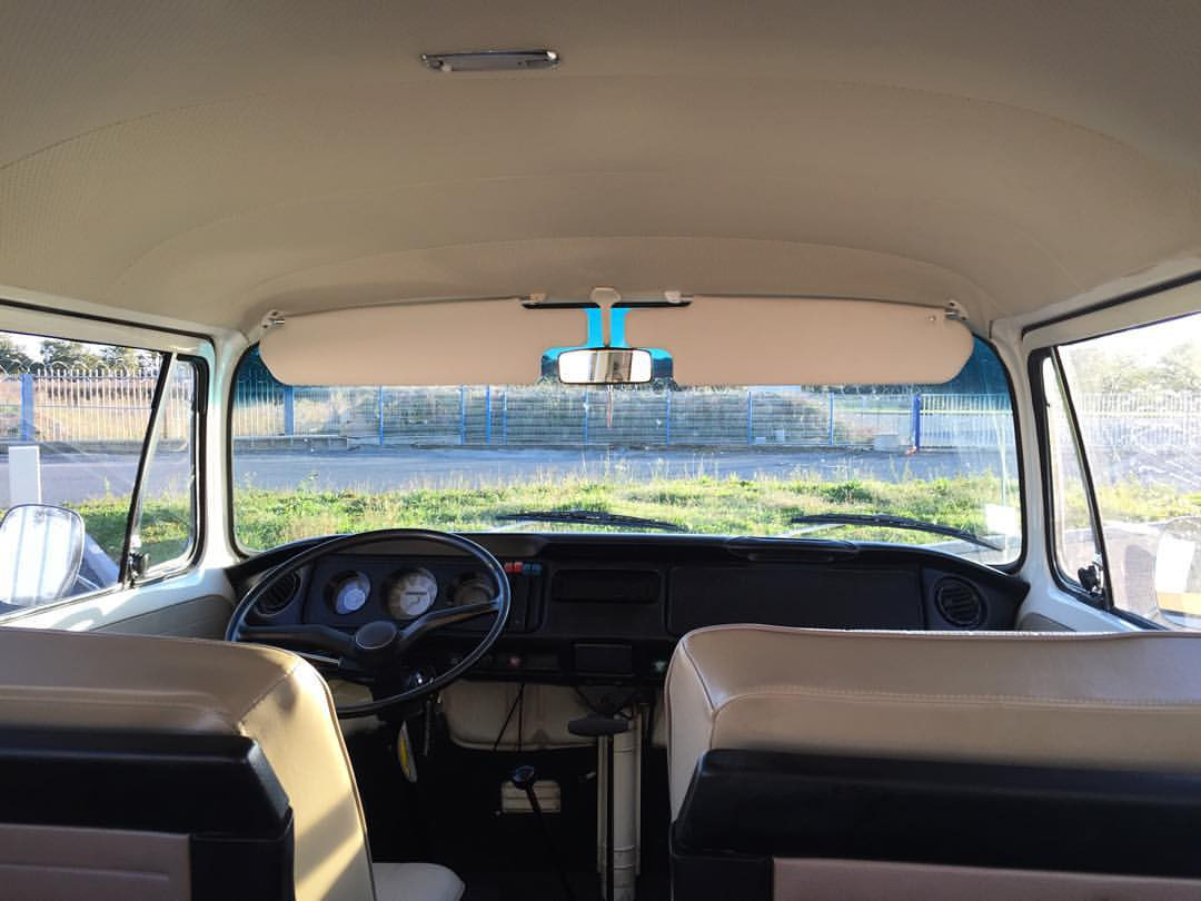 VW Type 2 Bus- Bay Window T2 1968-1979 A Pair Sun Visors.(Fit:VW) DHL ...