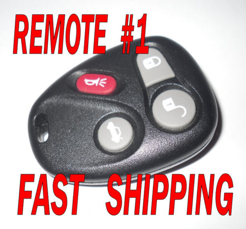 2001 2002 2003 2004 OEM CHEVROLET CORVETTE KEYLESS REMOTE ENTRY FOB #1 ...