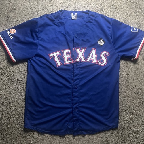 Texas Rangers Replica Postseason Jersey COREY SEAGER Adult M | eBay