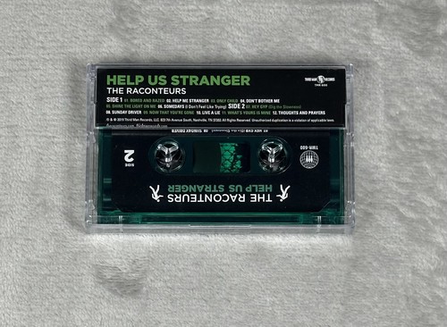 The Raconteurs - Help Us Stranger Green Cassette Tape Album Jack White ...