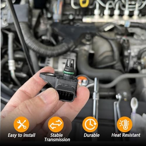Manifold Absolute Pressure MAP Sensor, Engine Intake Air Pressure ...