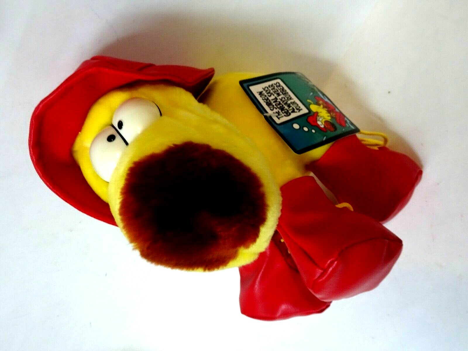 RARE 24K 1989 Grimmy HIV Aids Always Wear Your Rubbers Plush dog w/Tags ...