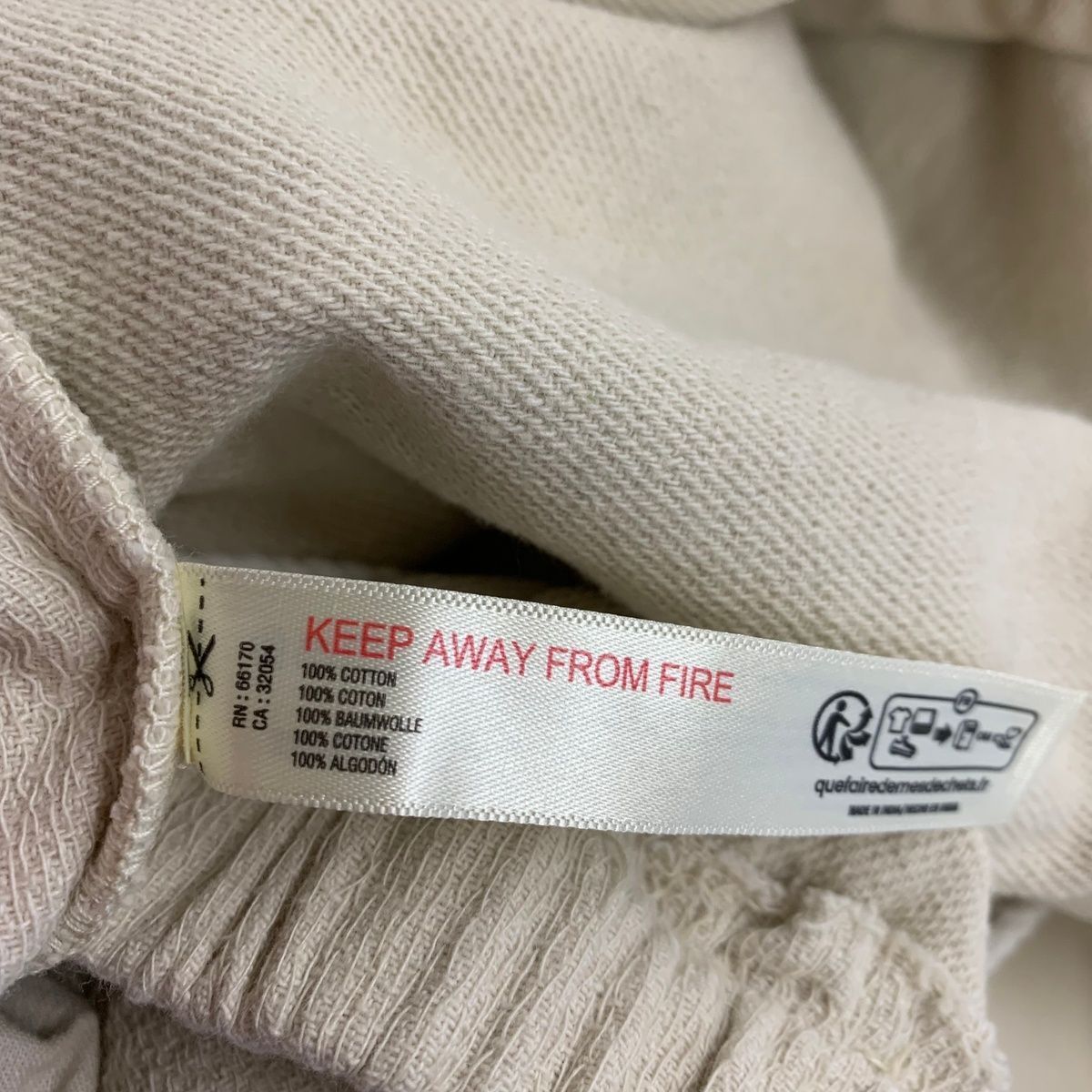 FREE PEOPLE Kayden Trousers Women's Size S Wet Plaster Neutral ...