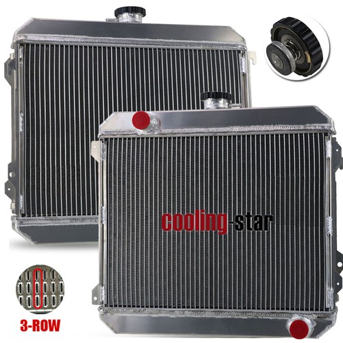 3-ROW ALUMINIUM RADIATOR FITS NISSAN DATSUN STANZA 510 610 710 720 L20B ...