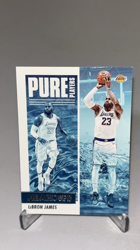 2021-22 Panini NBA Hoops LeBron James Pure Players #4 | eBay