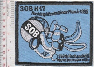 Hash House Harriers HHH Georgia Atlanta SOB H17 250th Hash Atlanta, NO ...