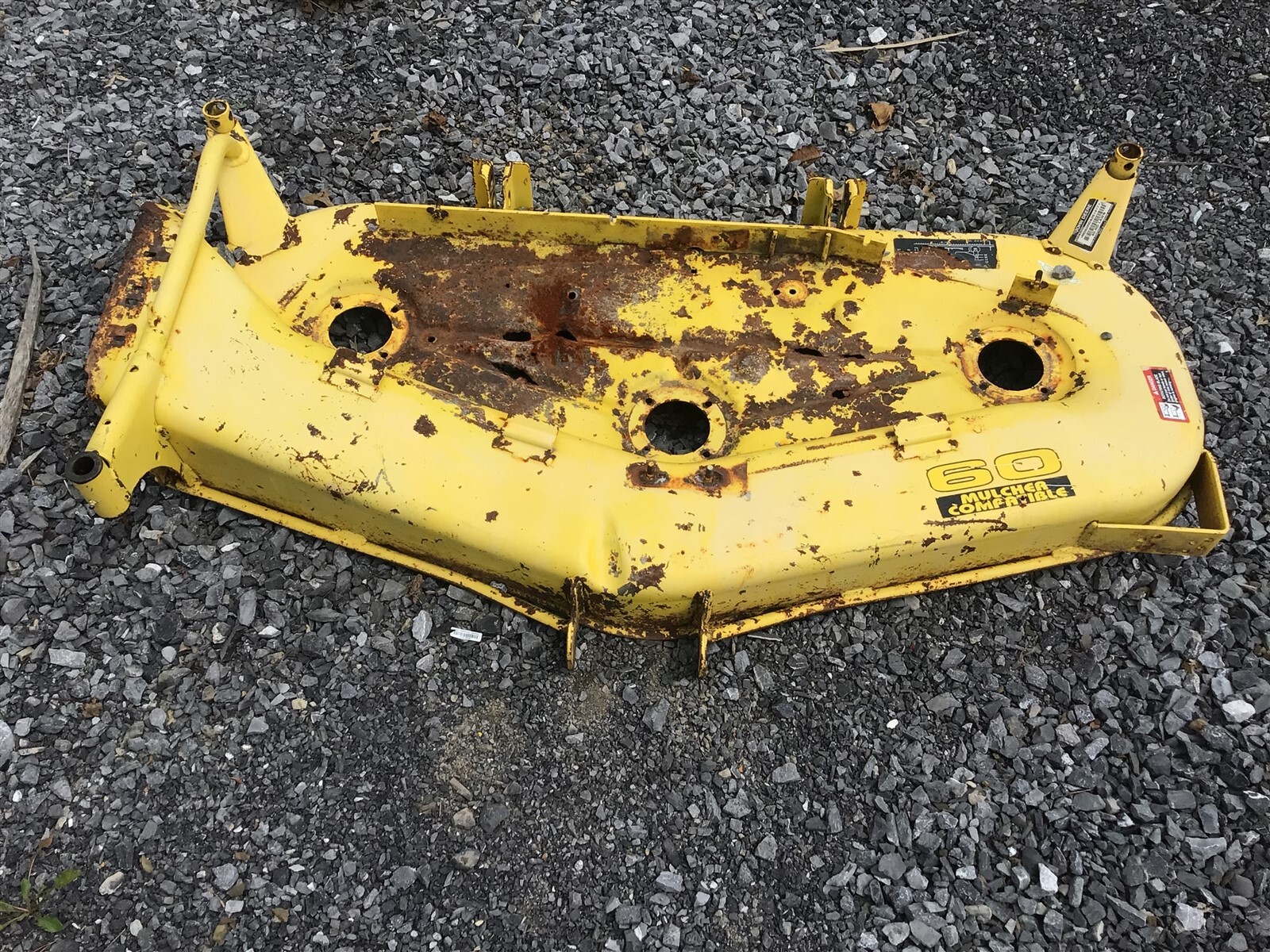 JOHN DEERE 60”MOWER DECK SHELL 425 445 455 | eBay